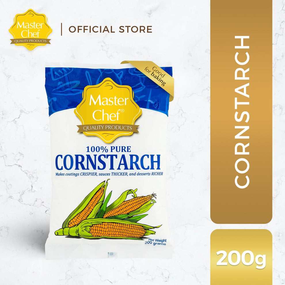 Master Chef 100% Pure Cornstarch 200g (All Purpose, Corn Flour, Baking
