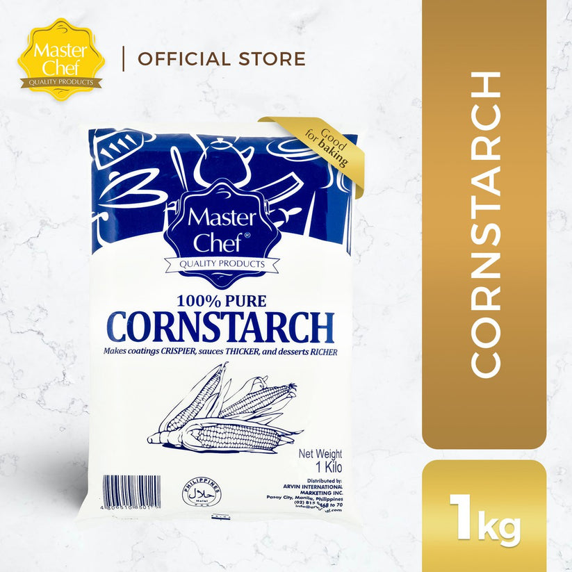 Master Chef 100% Pure Cornstarch 1kg (All Purpose, Corn Flour, Baking)
